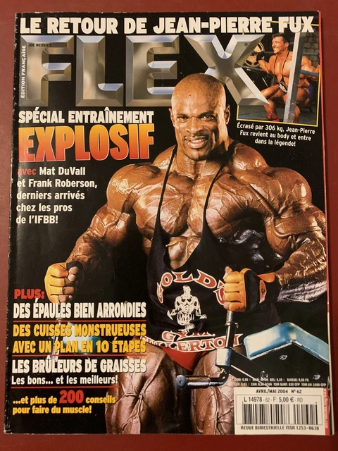 2004 FLEX APRIL/MAY #62 Ronnie Coleman Cover! Joe Weider Old Collection ...