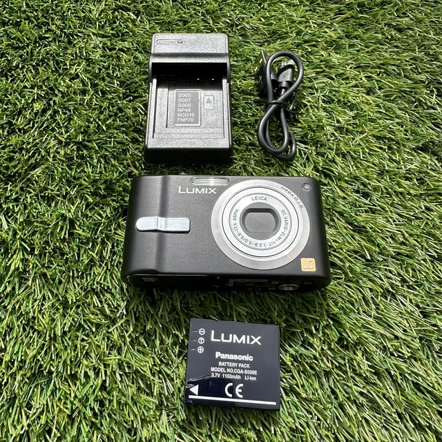 PANASONIC LUMIX DMC-FX12 Digital Compact Camera Leica Lense Read ...