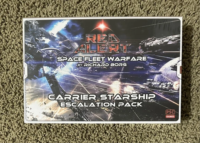 RED ALERT SPACE Fleet Warfare Carrier Starship Escalation Pack NEW £23. ...