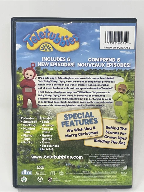 TELETUBBIES: SNOWBALL - DVD By Jeremiah Krage - VERY GOOD $11.90 ...