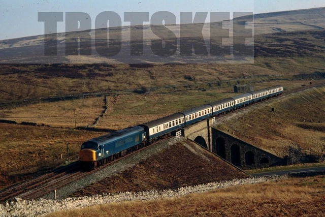 35MM SLIDE BR British Railways Steam Loco 45150 Class 5MT Moorcock 1984 ...
