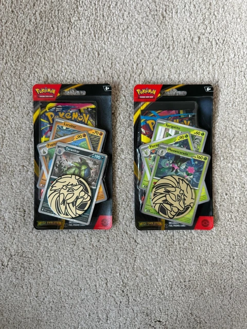POKEMON TCG MEGA Evolution Premium Check Lane Blister Both Promos £21. ...
