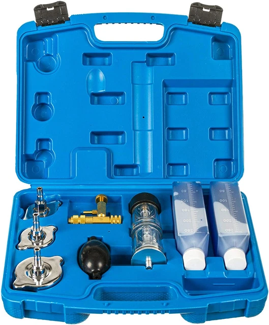 PROFESSIONAL HEAD GASKET Tester Combustion Leak Test Kit with Box $67. ...
