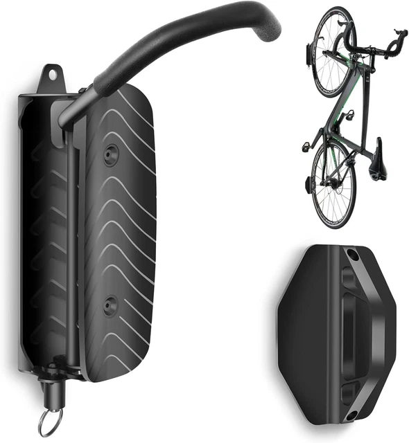 FAHRRAD WANDHALTERUNG FAHRRADHALTER Schwenkbare Fahrradständer Tragkraft 30 kg EUR 19,99 ...