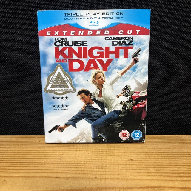 KNIGHT AND DAY Blu-ray Tom Cruise (2010) £4.99 - PicClick UK