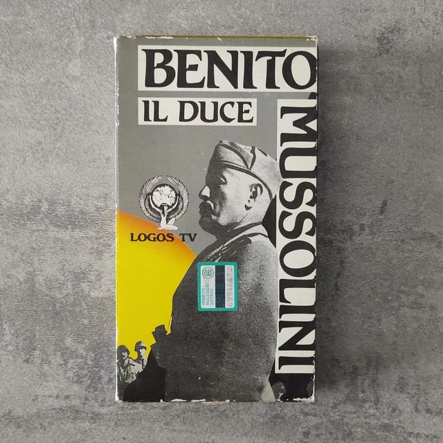 IL DUCE VHS Benito Mussolini Logos Tv EUR 4,90 - PicClick DE