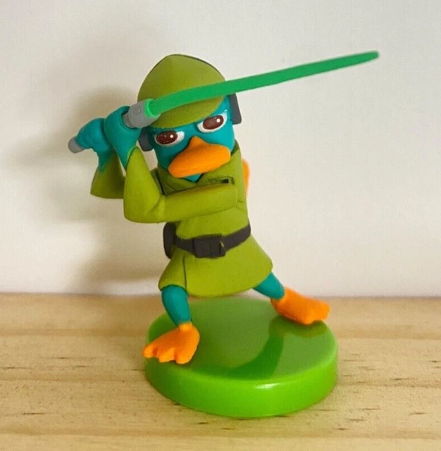 PERRY THE PLATYPUS Agent P Disney Choco Egg Mini Figure Stand From ...