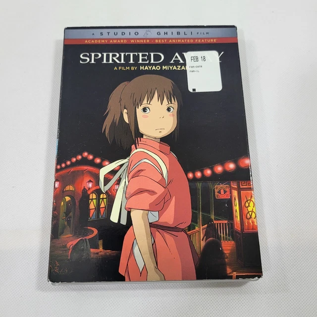 SPIRITED AWAY [DVD] Academy Award Hayao Miyazaki Ghibli Japanese Anime ...