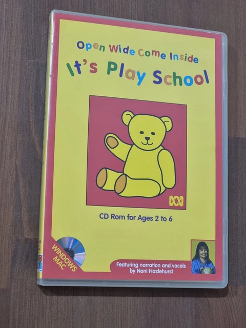 IT'S PLAY SCHOOL PC CD ROM Video Game PAL $19.95 - PicClick AU
