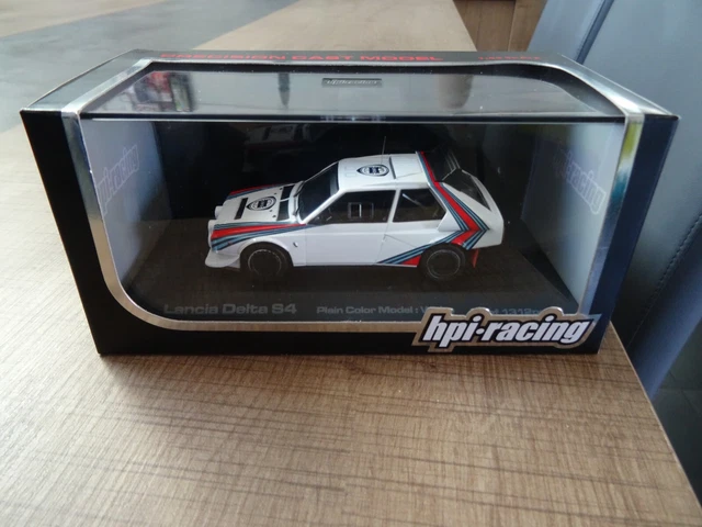 HPI-RACING 1/43 LANCIA Delta S4 Plain Color Model White N° 8033 1/1312 ...