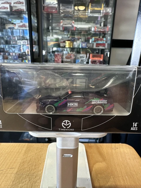 TIME MICRO 1:64 Nissan Skyline R34 GT-R Z tun avec capot d'ouverture ...