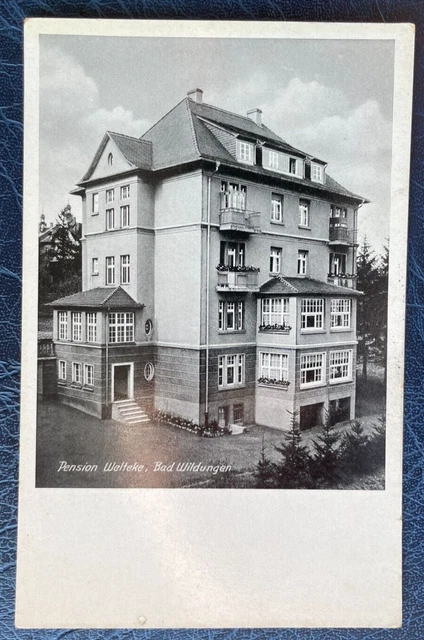 AK BAD WILDUNGEN, Pension Welteke, Richard-Kirchner-Str., Hessen um ...