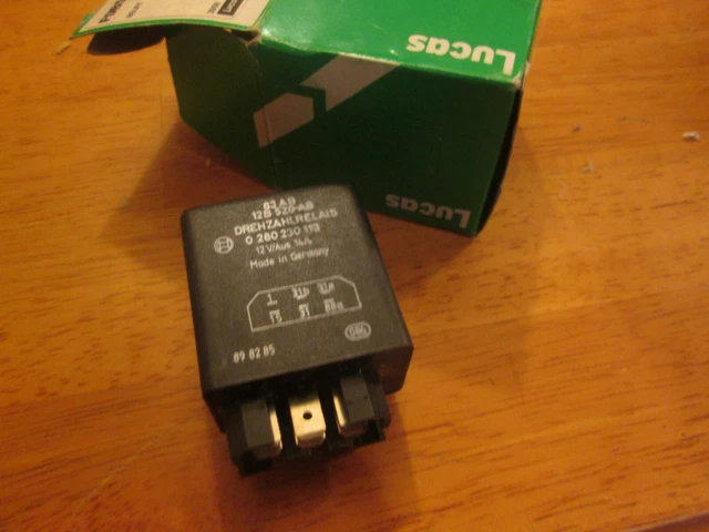FORD ESCORT MK3 1.6 I Lfuel Injection Relay Nos Ucas £14.99 - PicClick UK