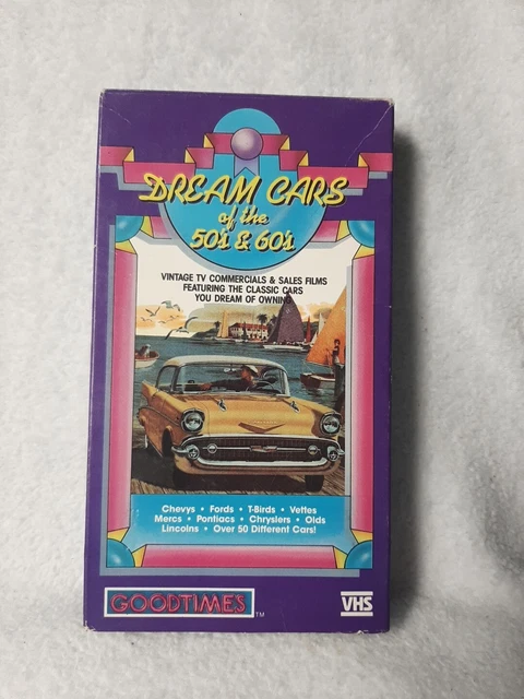 DREAM CARS OF The 50's And 60's VHS Goodtimes £4.18 - PicClick UK
