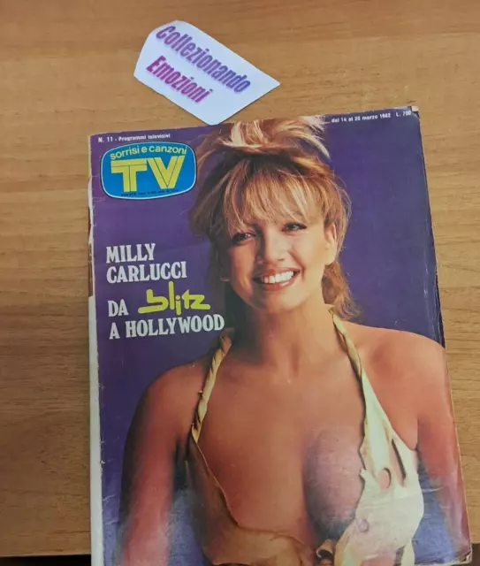 Tv Sorrisi E Canzoni N 11 1982 Milly Carlucci Magnum Antonelli Drupi