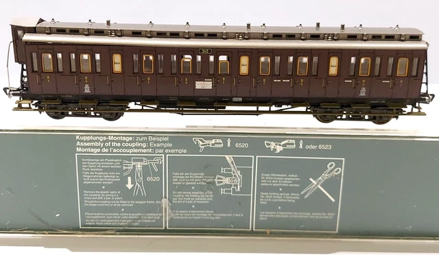FLEISCHMANN 5802 HO Gauge K.P.E.V. Passenger Coach - 3rd Class ...