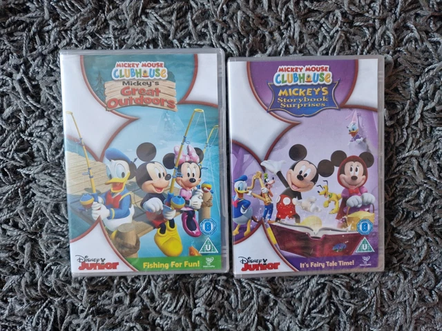 MICKEY MOUSE CLUBHOUSE dvds bundle £9.50 - PicClick UK