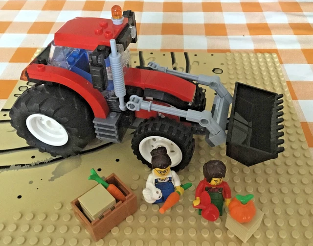 LEGO CITY GREAT Vehicles - Tractor Farm Set 60287 (B) 2 x Figures ...