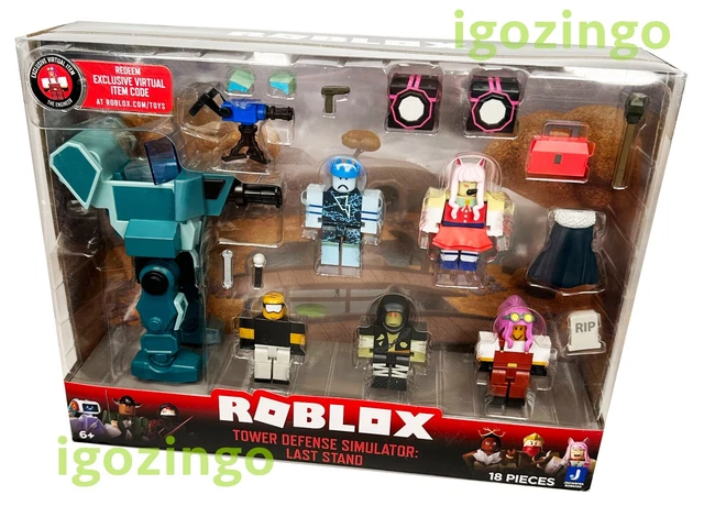 ROBLOX ACTION COLLECTION TOWER DEFENSE SIMULATOR LAST STAND - BRAND NEW ...