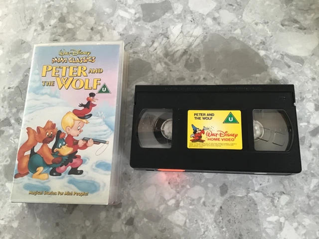 Walt Disney Mini Classics Peter And The Wolf Vhs Video Eur 7 01