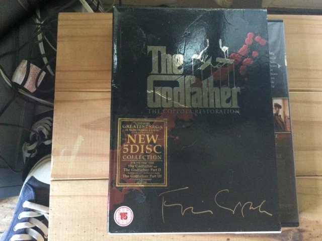 THE GODFATHER TRILOGY (5-disc DVD Box-Set) £8.99 - PicClick UK