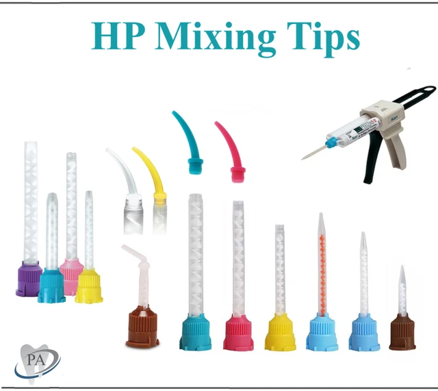 DENTAL DISPOSABLE MIXING Tips Conveying Mixers Impression Intraoral ...
