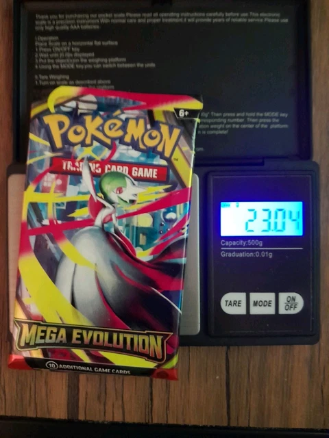 MEGA EVOLUTION SEALED Booster Pack Pokémon TCG Heavy 23.04g 🔥 £5.51 ...