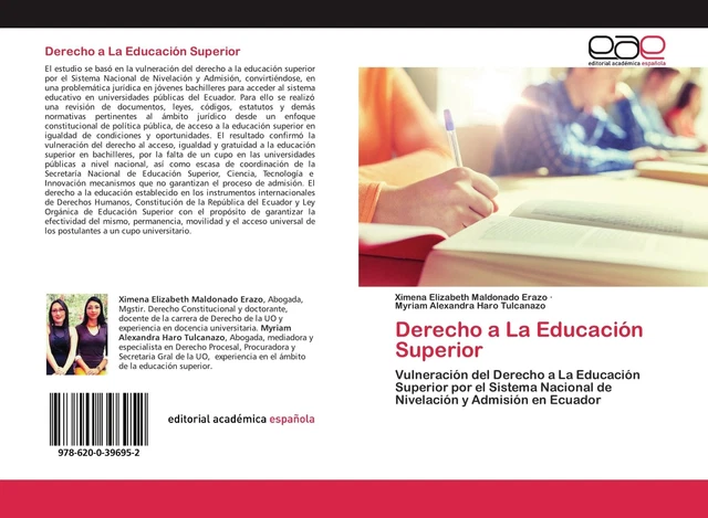 DERECHO A LA Educación Superior | Ximena Elizabeth Maldonado Erazo (u. a.) EUR 36,95 - PicClick DE
