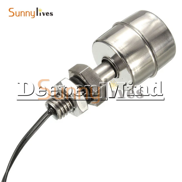 MINI INDICATOR VERTICAL Water Level Sensor Float Switch 45mm Stainless ...