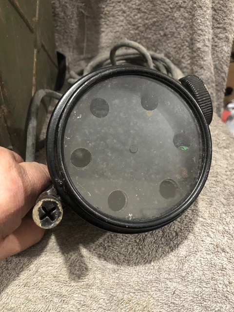 WW2 BRITISH ARMY Morse Code Signalling Lamp Daylight Short Range ...