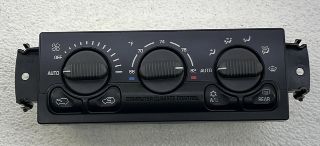 1999-2002 CHEVY BLAZER S-10 GMC Jimmy Climate Control Unit A/C OEM PN ...