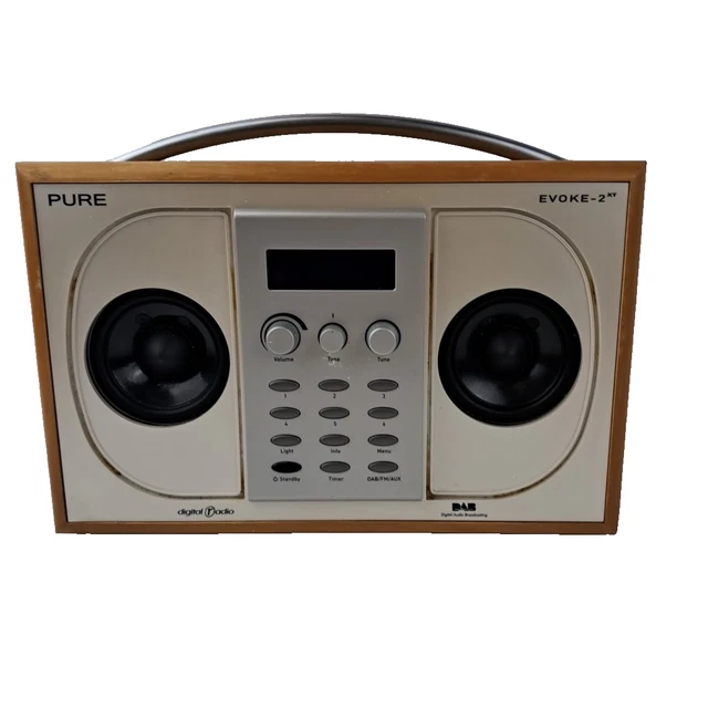 PURE EVOKE 2XT Digital Radio & Power Supply DAB / FM / AUX £40.00 ...