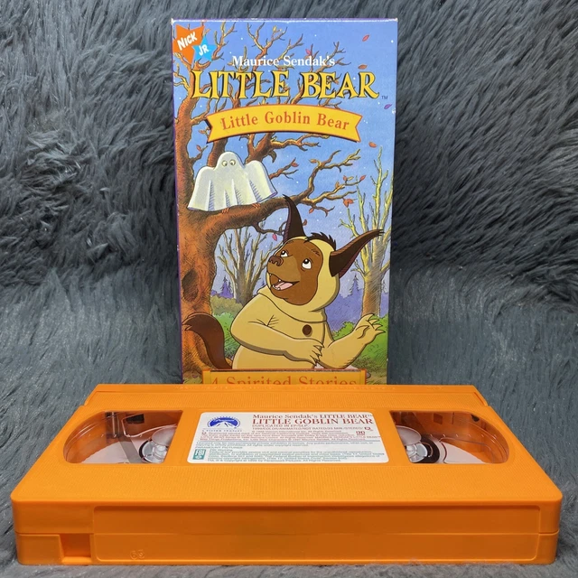 NICK JR LITTLE Bear Goblin Bear VHS 1999 Video Tape Halloween ...