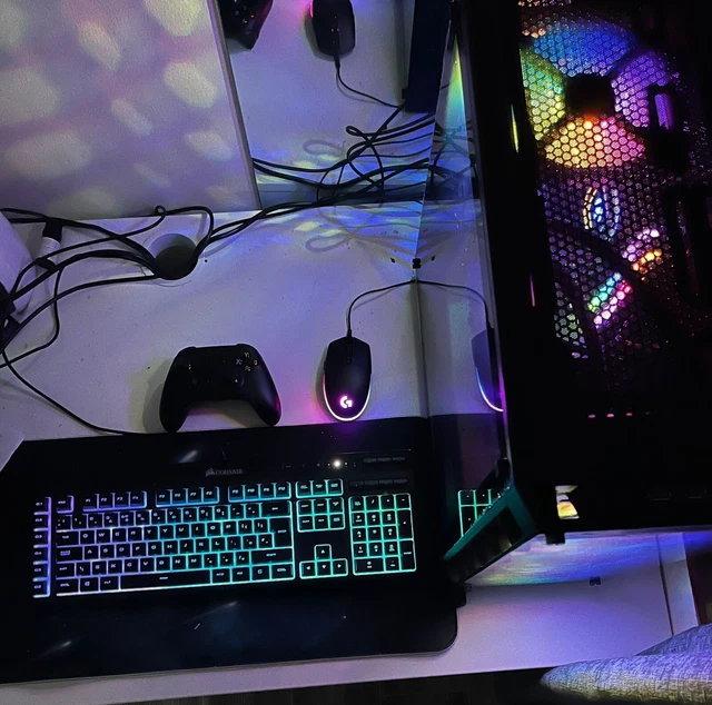 ALPHASYNC GAMING DESKTOP PC AMD RYZEN 5 5600X 16GB RAM 1TB HDD 500GB ...