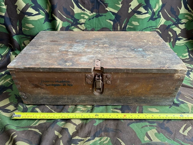 WW2 GERMAN AMMO Box Trommel MG34 MG42 Original Wehrmacht WWII £75.00 ...