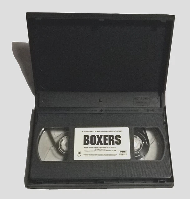 MUHAMMAD ALI BOXERS Boxing VHS Video Cassette 1996 VS Chuck Wepner VS ...