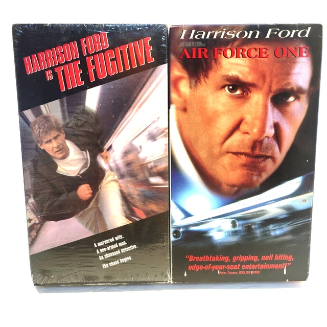 THE FUGITIVE, AIR Force One VHS Lot Harrison Ford, Tommy Lee Jones £8. ...