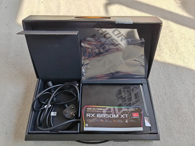 ASUS ROG XG Mobile egpu AMD RX6850M XT for ROG X13 / X16 / Z13 / Ally ...