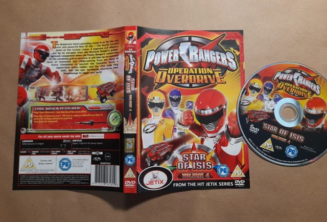 POWER RANGERS - Operation Overdrive - Star of Isis - Volume 4 - DVD *no ...