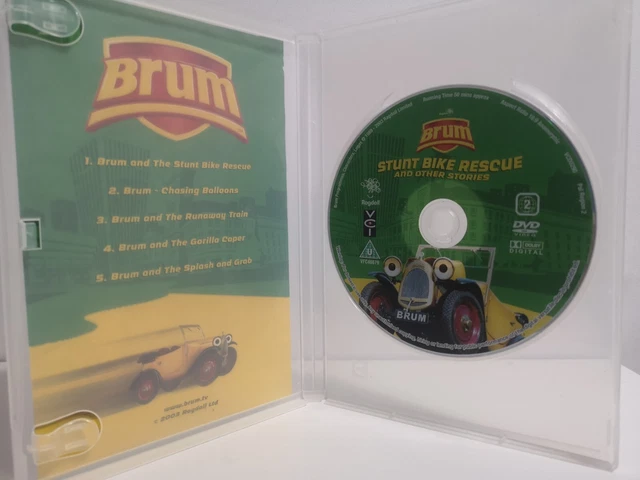 BRUM STUNT BIKE Rescue And Other Stories DVD - Missing Insert £3.99 - PicClick UK