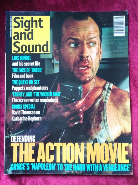 SIGHT & SOUND August 1995 BRUCE WILLIS Judge Dredd Jeanne Rucar Quay ...