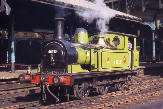 J72 CLASS 0-6-0T 68723 at Newcastle Station 6x4 Quality British Rail ...