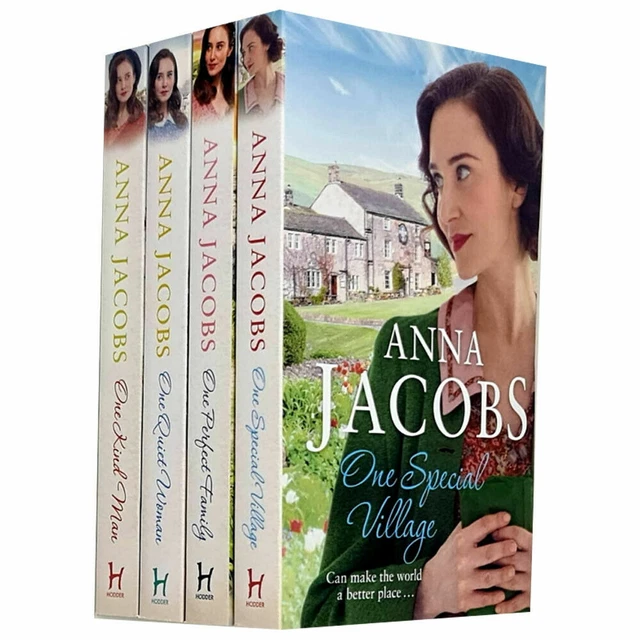 ANNA JACOBS ELLINDALE Saga Series Collection 4 Books Set One Special ...