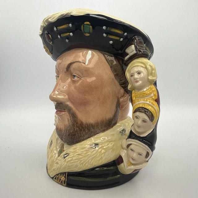 ROYAL DOULTON KING Henry VIII Character Toby Jug 500th Anniversary Ltd ...