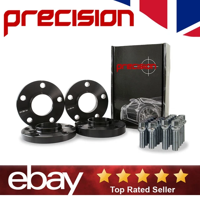 AUDI A4 B8, B9 Wheel Spacers 15/20mm Staggered with Bolts for Alloys £ ...