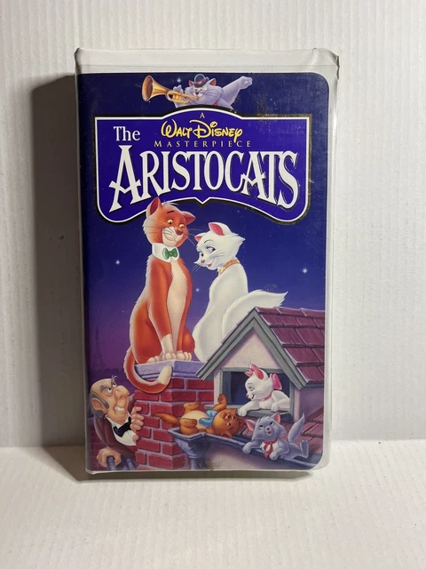 THE ARISTOCATS (VHS, 1996) Walt Disney Masterpiece Collection Clamshell Case £3.49 - PicClick UK