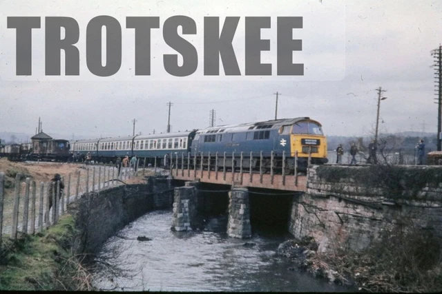 35MM SLIDE BR British Rail Diesel Loco Class 52 D1010 1977 Original £3. ...