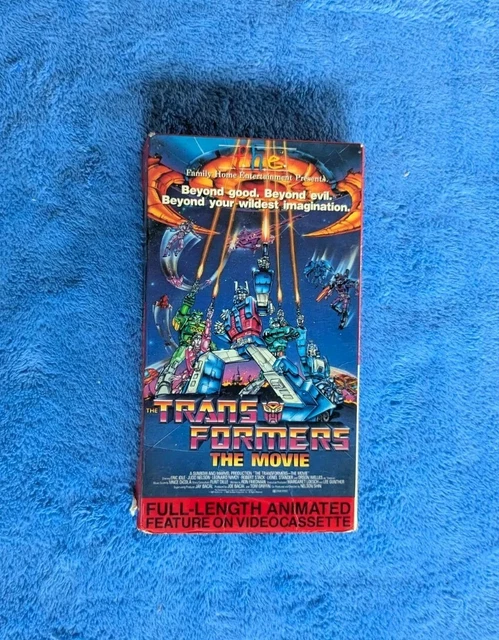 TRANSFORMERS THE MOVIE VHS Tape 1986 Cartoon Animation F.H.E. £13.85 ...