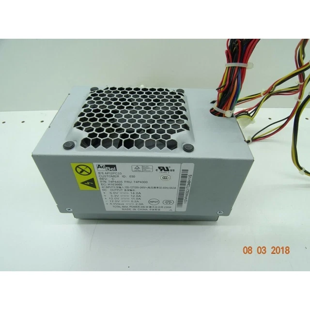 UNITÉ ALIMENTATION ACBELL Modèle API2PC33 Fru 74P4300 (CB1) EUR 15,49 ...