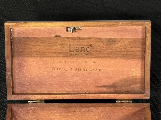 LANE CEDAR CHEST Model Salesman Box No Key $9.00 - PicClick
